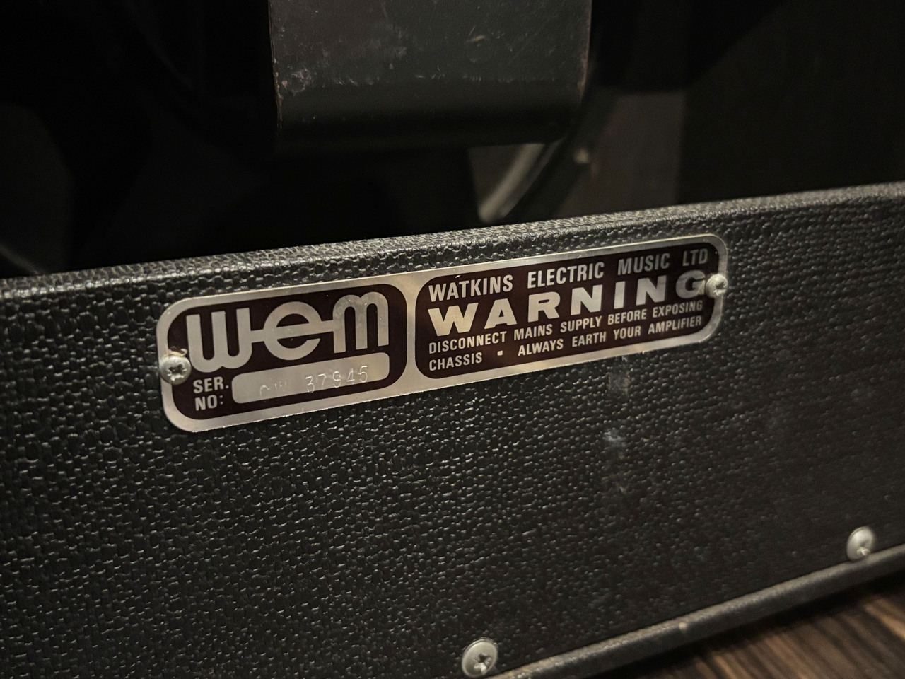 WEM 1970s Watkins Westminster MK9【期間限定プライス!】（ビンテージ）【楽器検索デジマート】