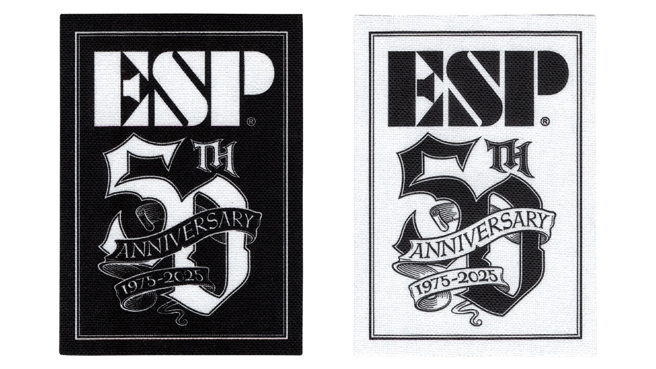 ESP TEXTILE STICKER 50th（新品）【楽器検索デジマート】