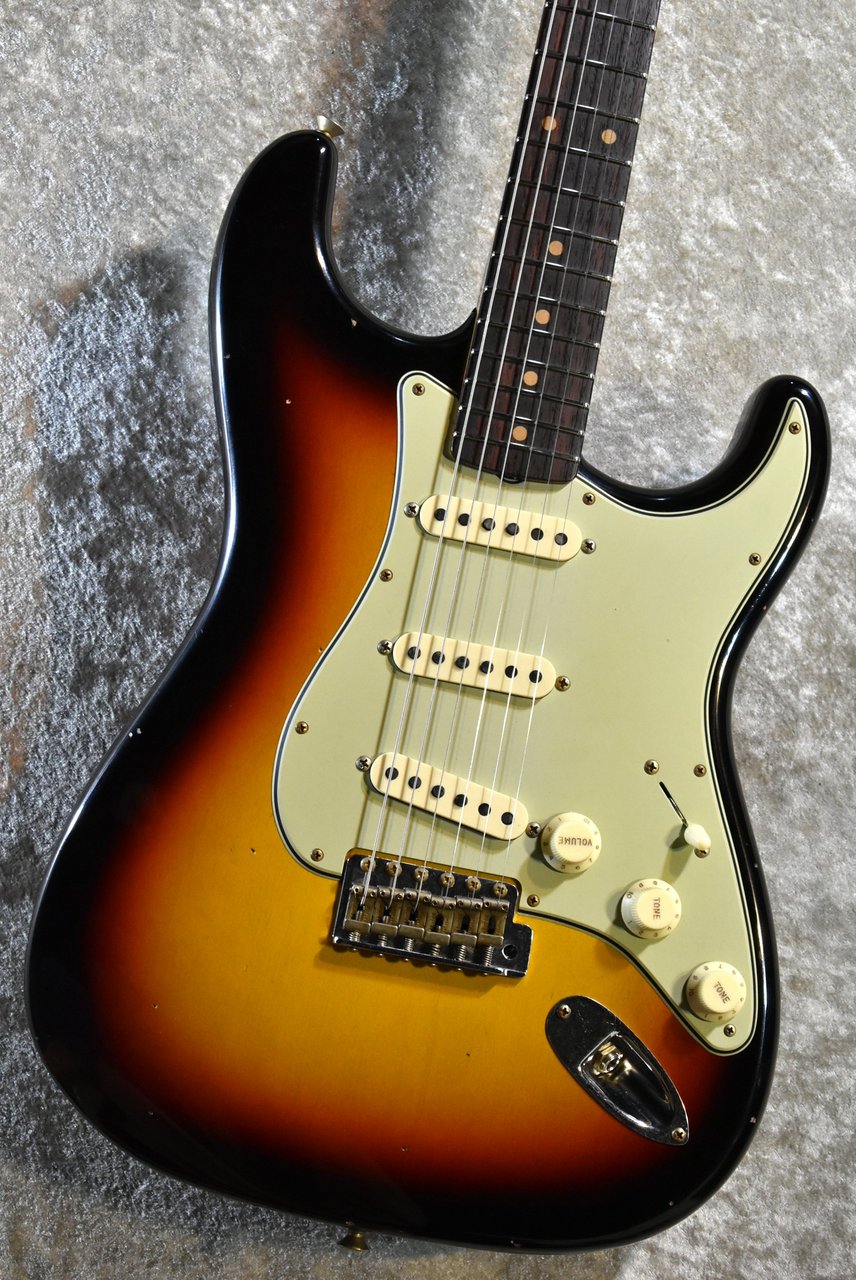Fender Custom Shop 1960 Stratocaster J.Relic 3-Color Sunburst CZ5777650 ...