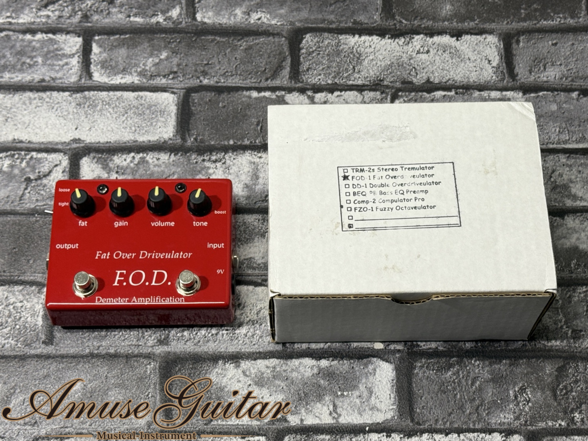 Demeter Amplification Fat Over Driveulator F.O.D.【Overdrive】w/Original ...