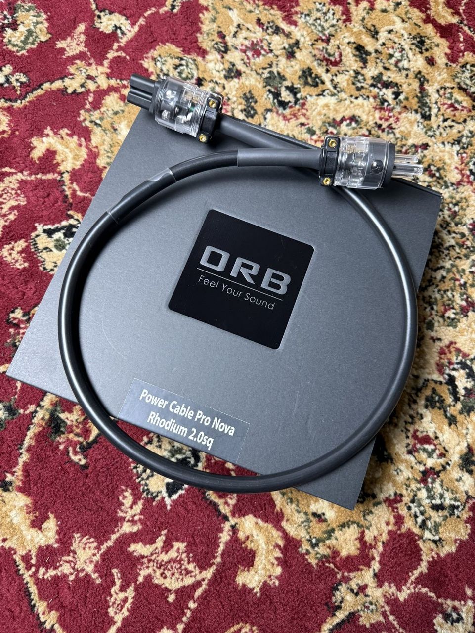 ORB Audio Power Cable Pro Nova Rhodium 2.0sq（ロジウムメッキ2.0sq）（新品/送料無料）【楽器検索デジマート】