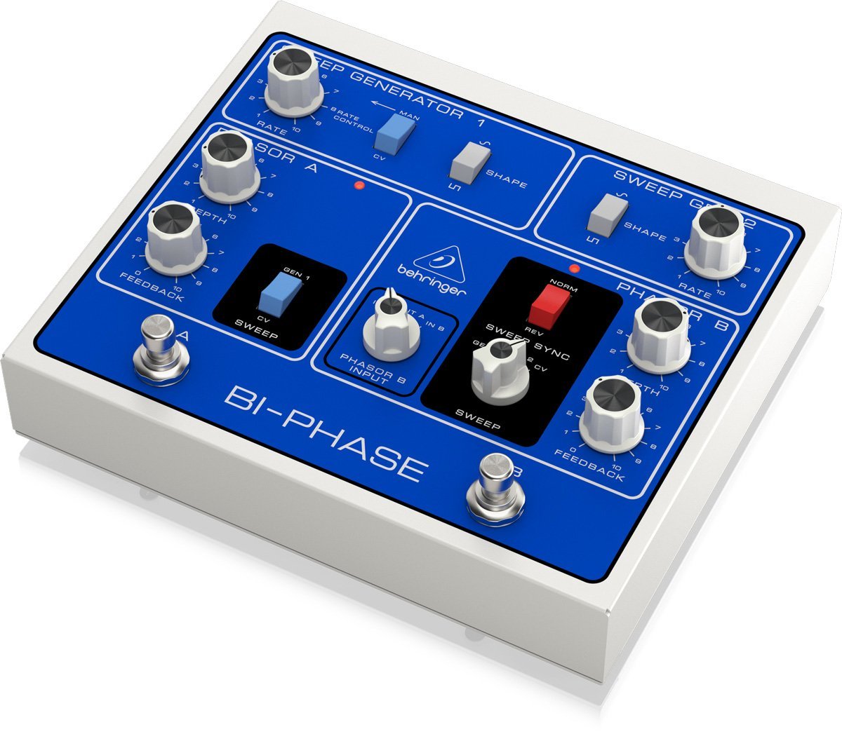 BEHRINGER BI-PHASE アナログデュアルフェイズシフター フェイザー ベリンガー 【WEBSHOP】（新品）【楽器検索デジマート】