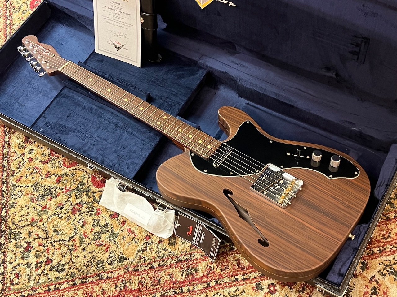 Fender Custom Shop 【USED】Limited Edition RosewoodTelecaster Thinline Closet Classic ~Natural ...