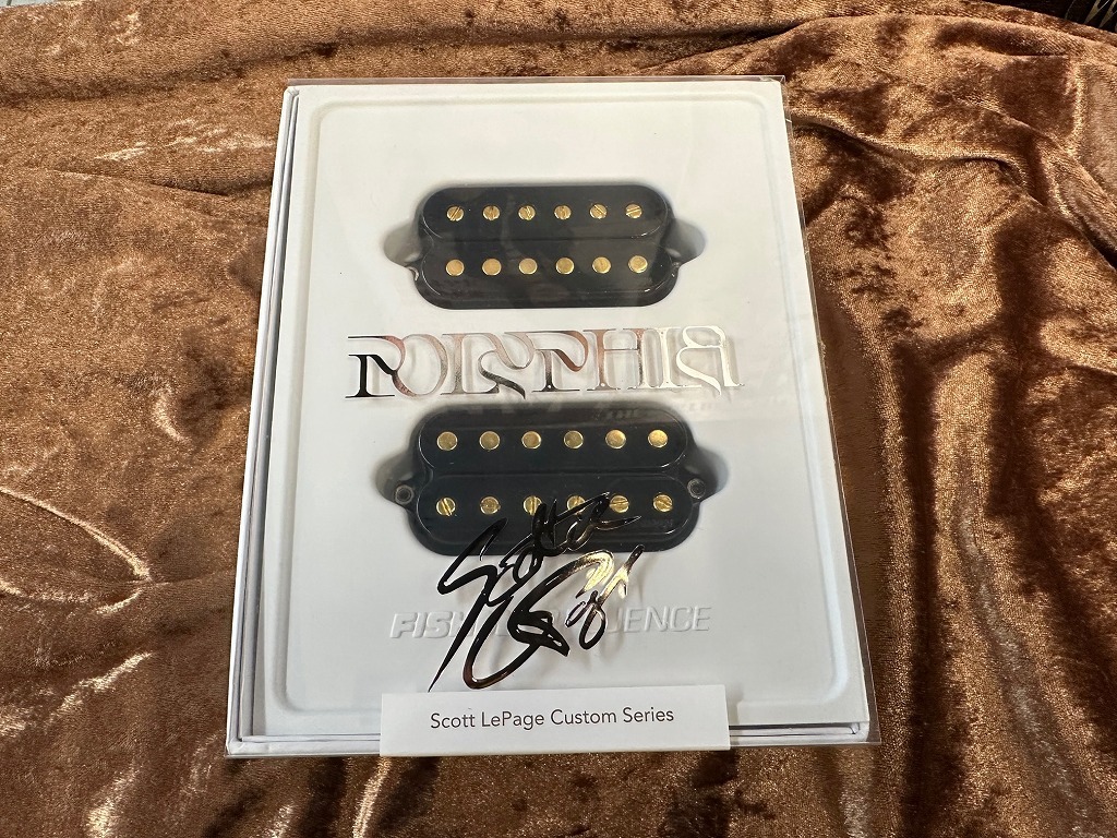 FISHMAN SCOTT LEPAGE CUSTOM SERIES HUMBUCKER PICKUPS SET BLACK（新品/送料無料）【楽器検索デジマート】