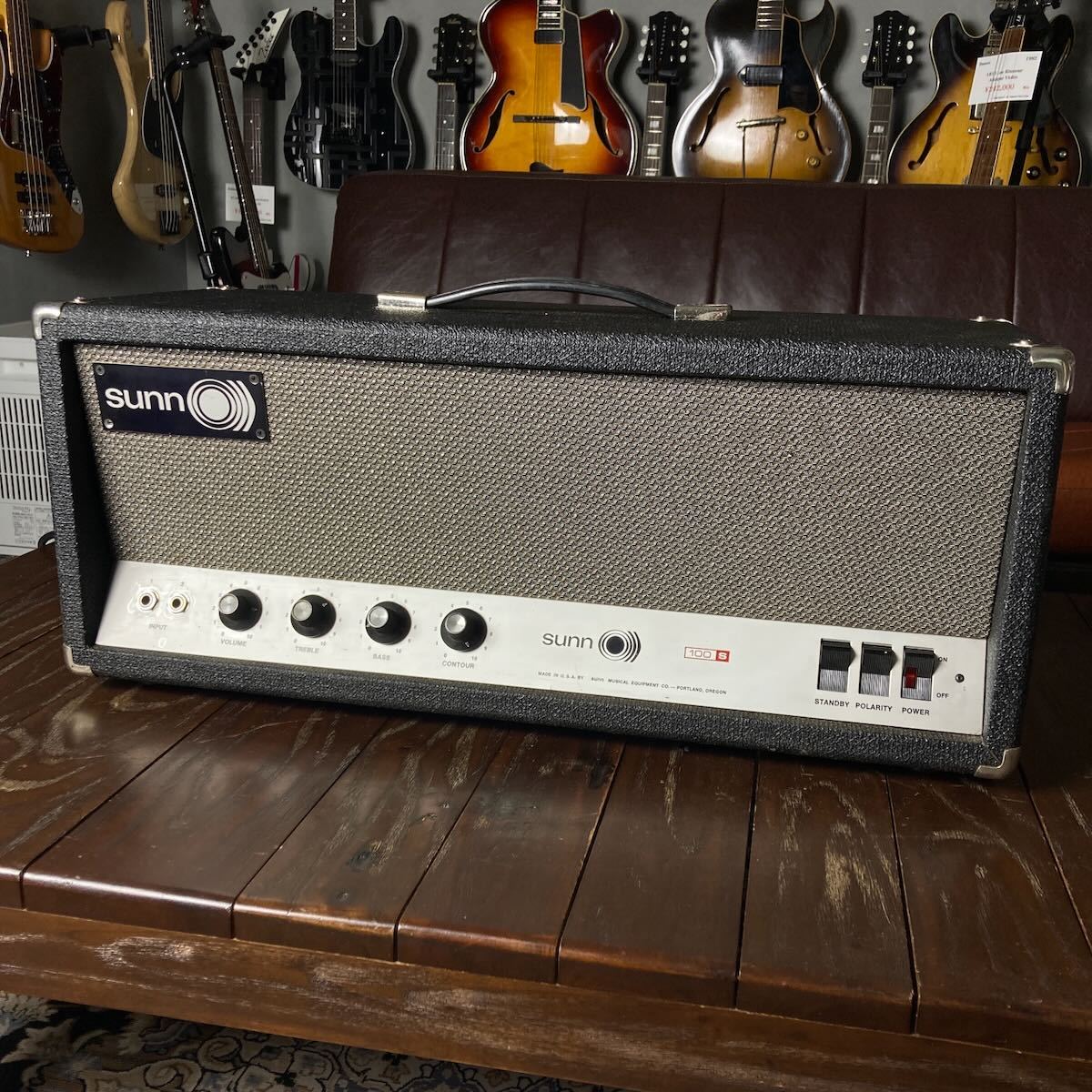 SUNN 100S Head Amp 1960s（ビンテージ）【楽器検索デジマート】