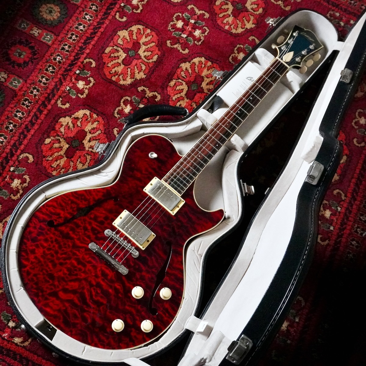 Collings SoCo Deluxe / Quilted Maple Top Crimson 2019（中古）【楽器検索デジマート】