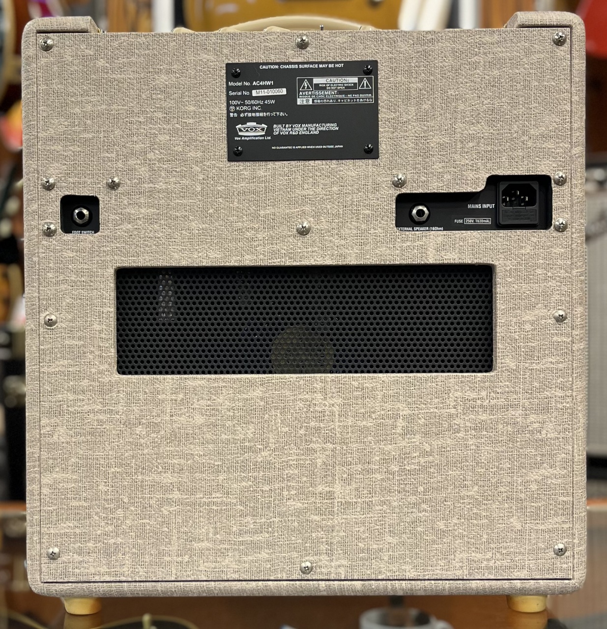 VOX AC4HW1 "Hand Wired Series" USED【PRICE DOWN】【G-CLUB TOKYO】（中古）[デジマート ...