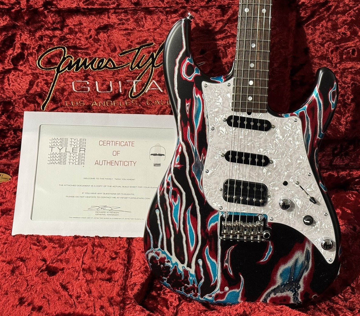James Tyler USA Studio Elite HD Ninja Vomit #25556【3.54kg】（新品/送料無料）【楽器 ...