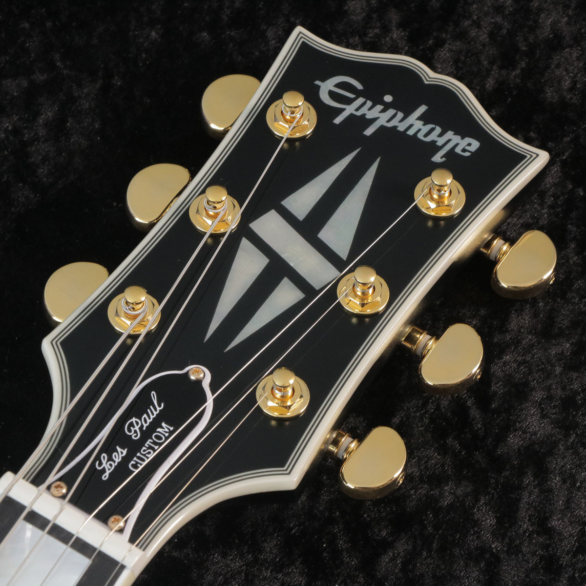 Epiphone Inspired by Gibson Custom Les Paul Custom Quilt Cobra Burst ...