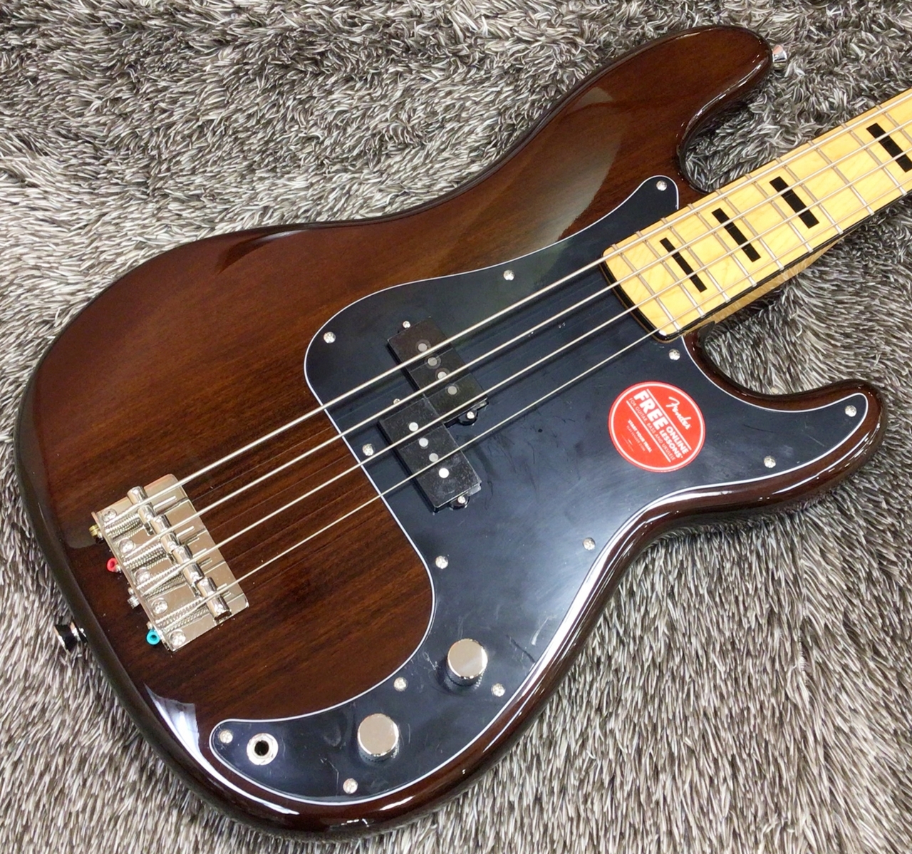 Squier by Fender Classic Vibe '70s Precision Bass, Maple Fingerboard, Walnut【ブロックinlay70'sPB】（新品 ...