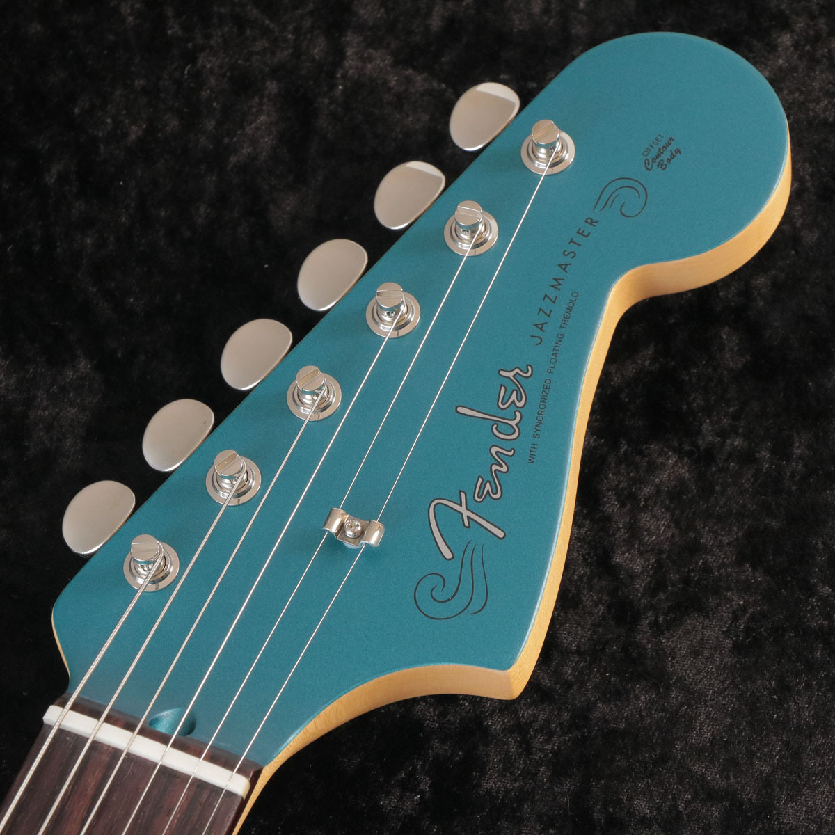 Fender FSR Collection Hybrid II Jazzmaster Satin Ocean Turquoise ...