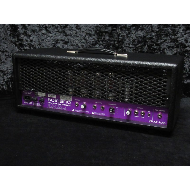 Soldano SLO-100 [Purple Panel] MIKE SOLDANO SIGNED（新品）【楽器検索デジマート】