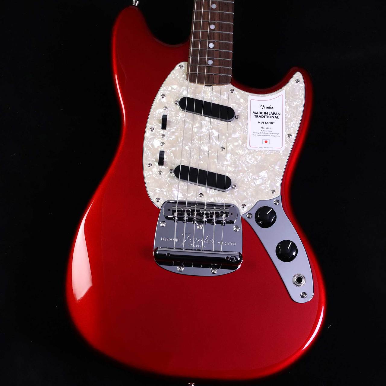 Fender Made In Japan Traditional II 70s Mustang Candy Apple Red（新品/送料無料 ...