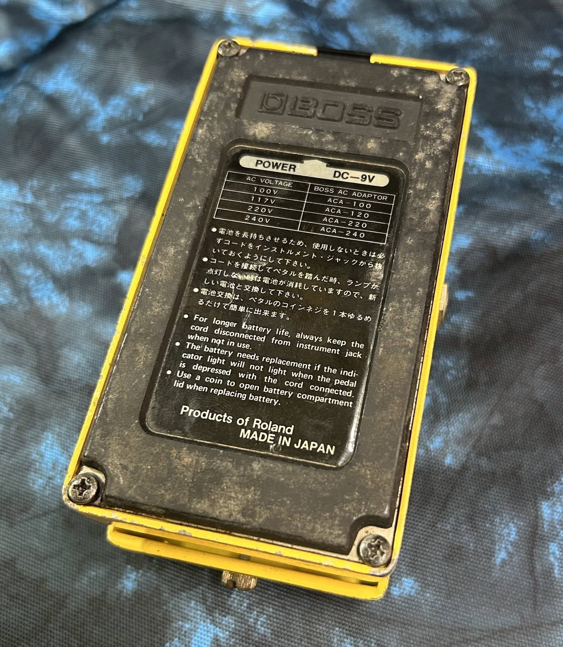 BOSS OD-1 Over Drive（ビンテージ）【楽器検索デジマート】