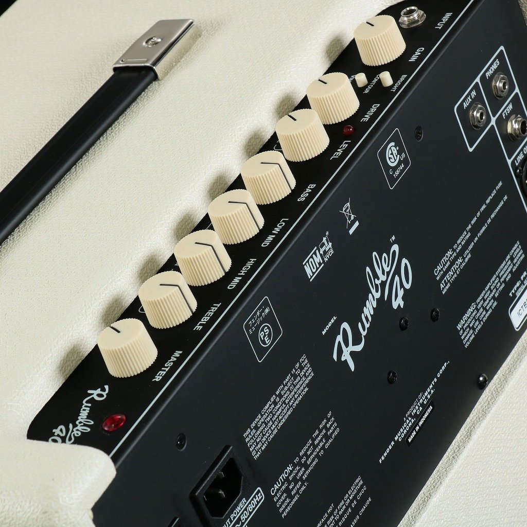 Fender Factory Special Run RUMBLE 40 V3 Ivory フェンダー 【WEBSHOP】（新品/送料無料 ...