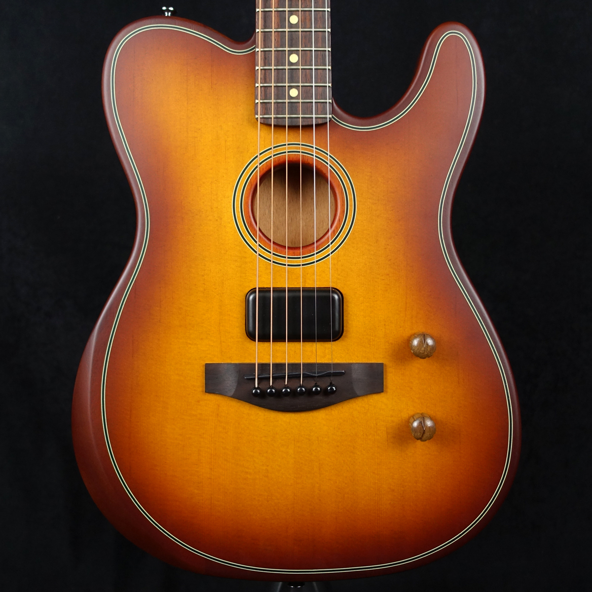 Fender Acoustasonic Standard Telecaster Honey Burst（B級特価）【楽器検索デジマート】