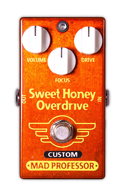 MAD PROFESSOR Sweet Honey Overdrive CUSTOM Fat Bee Mod（新品/送料無料）【楽器検索デジマート】