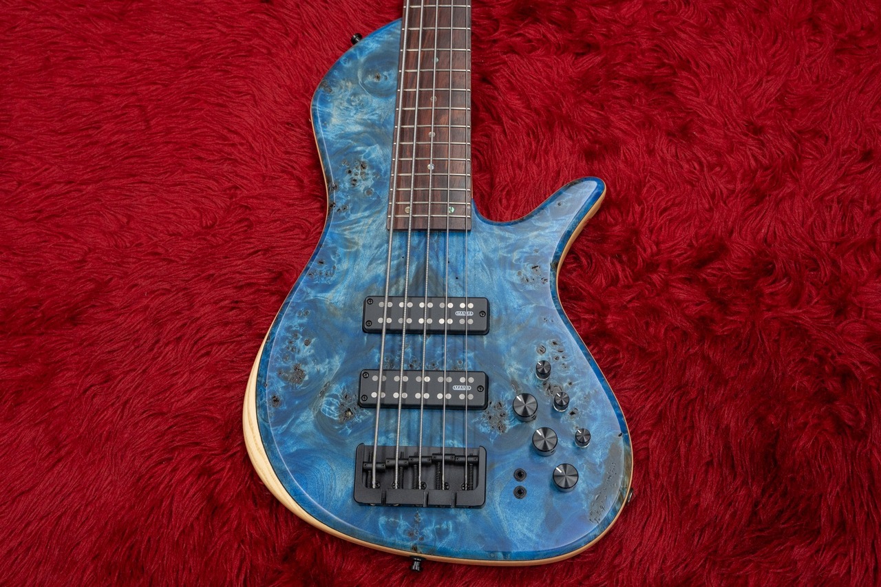Capurso Guitars Georgius Deluxe 5st Blue Burl Top 3.965kg #2023022【GIB ...