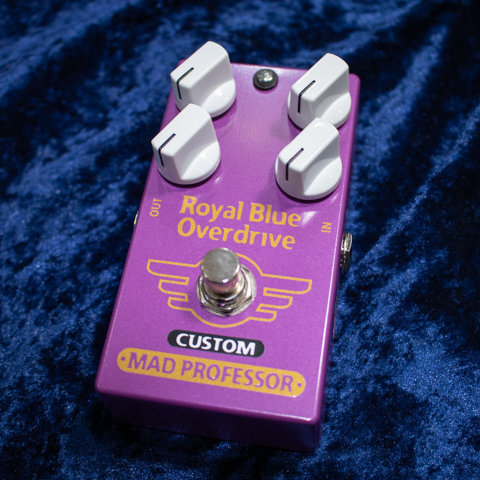 MAD PROFESSOR Royal Blue Overdrive Custom Bluebird Mod（新品/送料無料）【楽器検索デジマート】