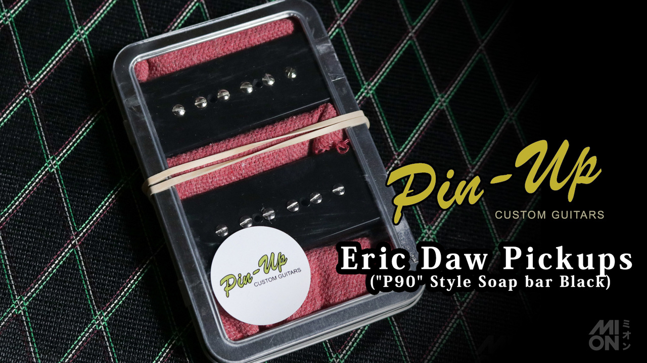Eric Daw Custom Guitars "P90" Style Soap bar Pickups Black（新品/送料無料）【楽器 ...