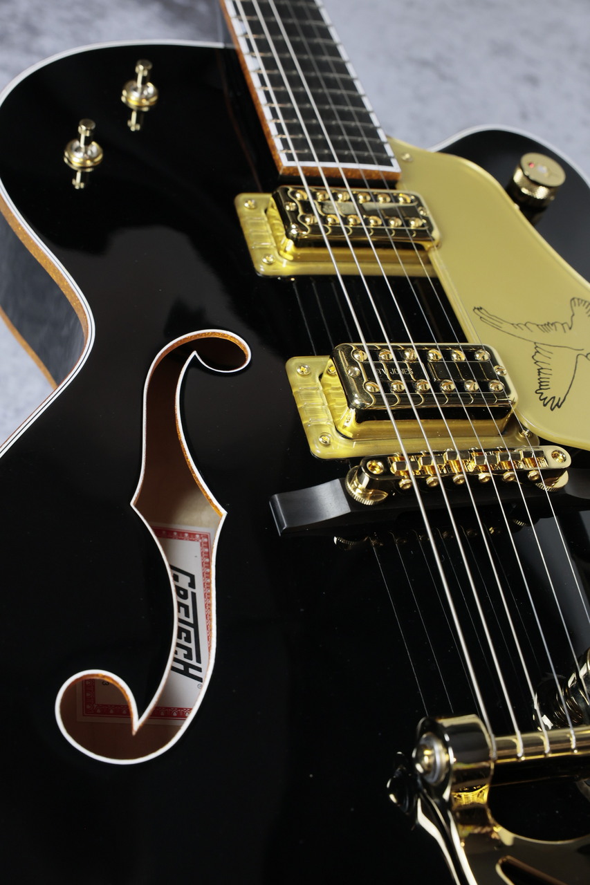 Gretsch G6136TG Limited Edition Falcon Jr. ~ Black ~2024年製中古[約3.44㎏]（中古 ...