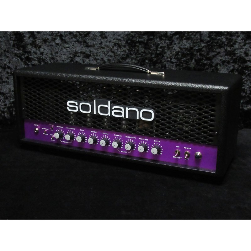 Soldano SLO-100 [Purple Panel] MIKE SOLDANO SIGNED（新品）【楽器検索デジマート】