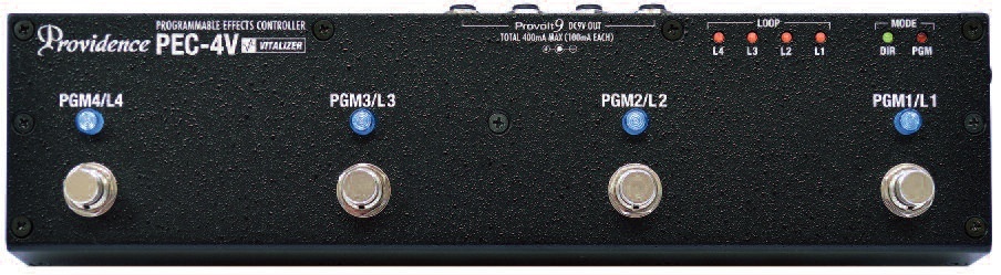 Providence PEC-4V PROGRAMMABLE EFFECTS CONTROLLER（新品/送料無料）【楽器検索デジマート】