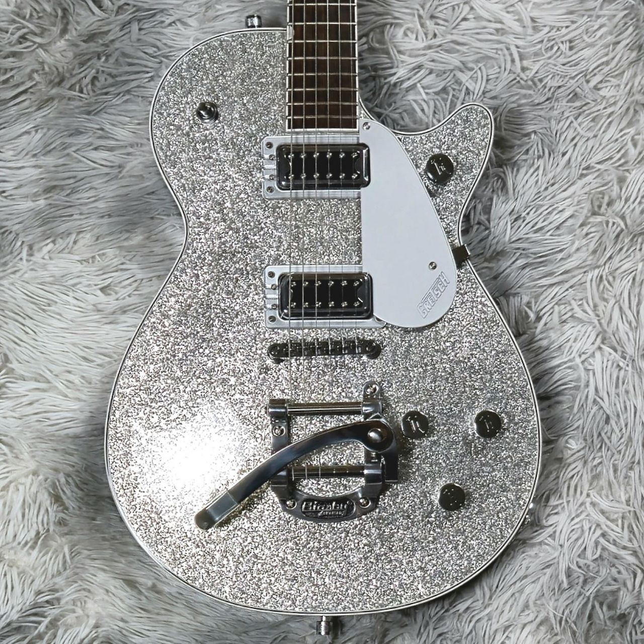 Gretsch G5230T Electromatic Sparkle Jet FT Silver Sparkle【現物画像】9/13更新 ...