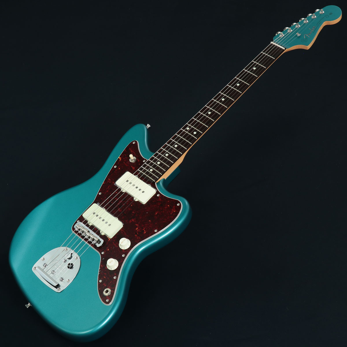 Fender FSR Collection Hybrid II Jazzmaster Satin Ocean Turquoise ...
