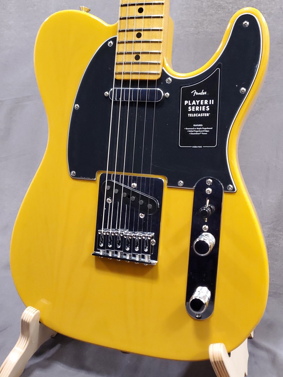 Fender Player II Stratocaster Telecaster Butterscotch Blonde (Chambered ...