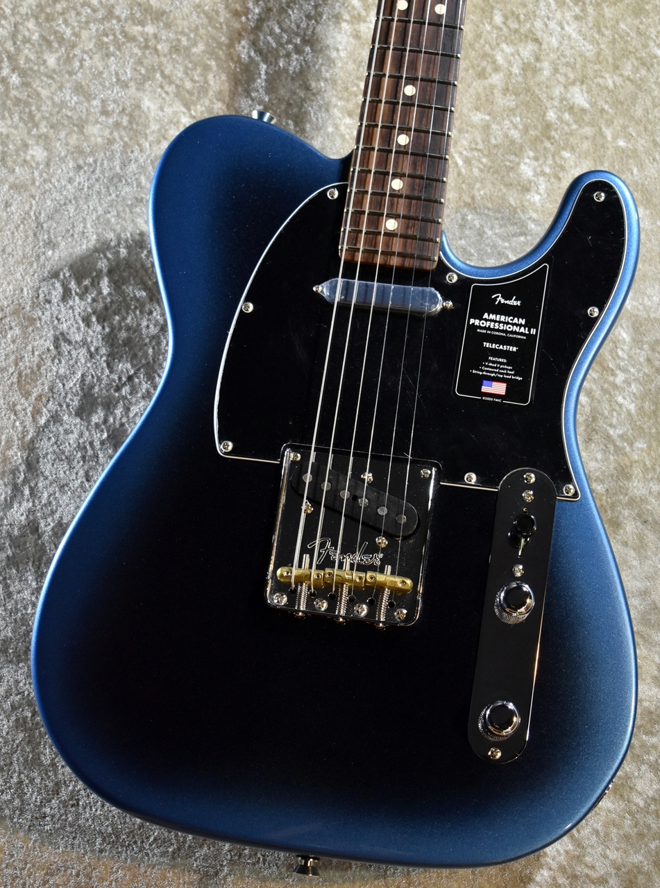 Fender AMERICAN PROFESSIONAL II TELECASTER Dark Night #US23076263【軽量3.44kg!】（新品）【楽器検索デジマート】