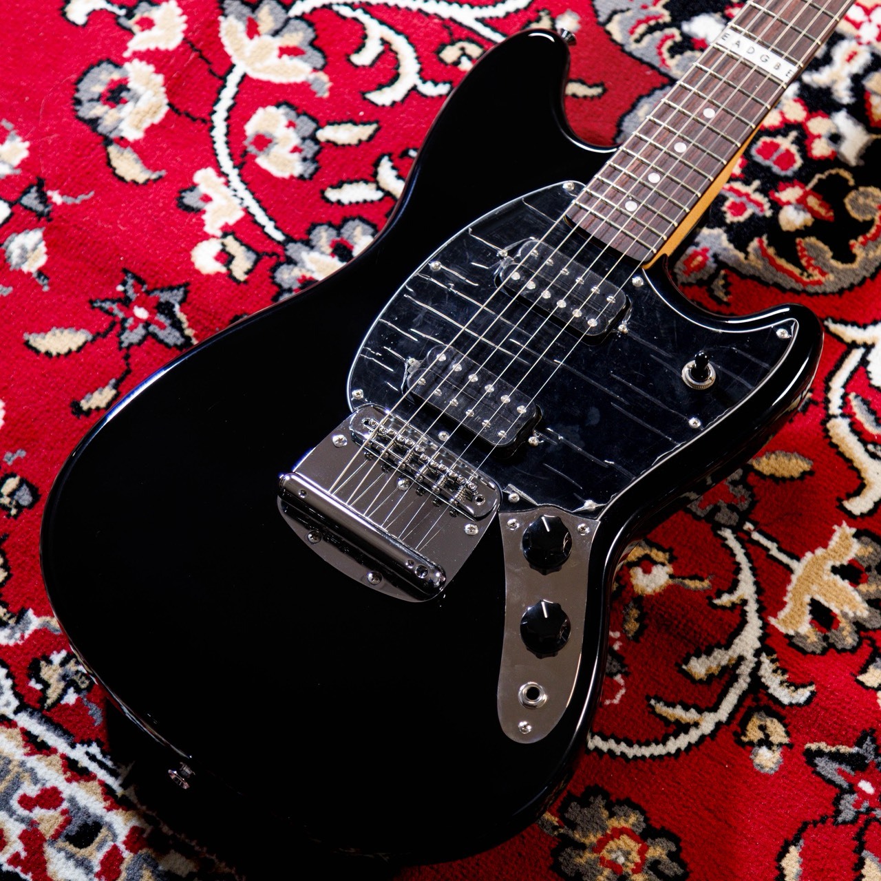 Fender Chilli Beans. Moto Mustang Rosewood Fingerboard Black（新品）【楽器検索デジマート】