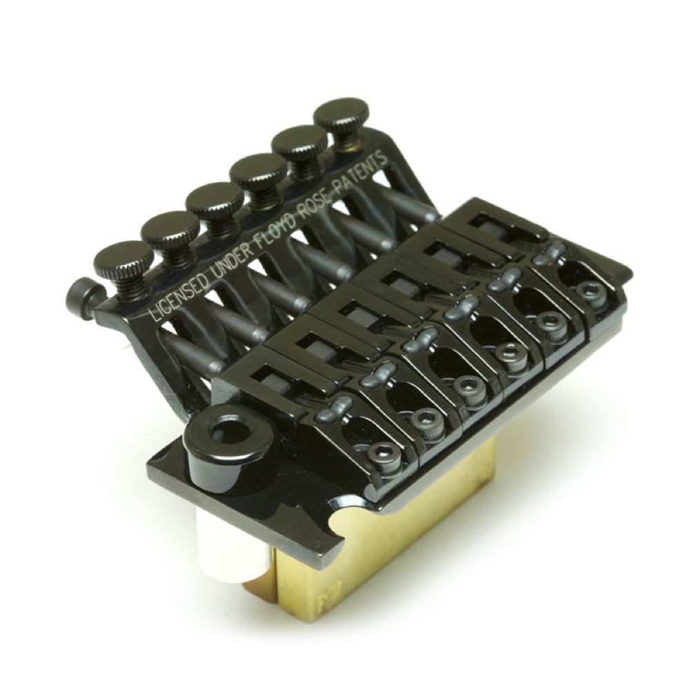 Graph Tech GRAPH TECH PN-0080-B0 Ghost LB63 Floyd Rose Bridge W/Piezo ...