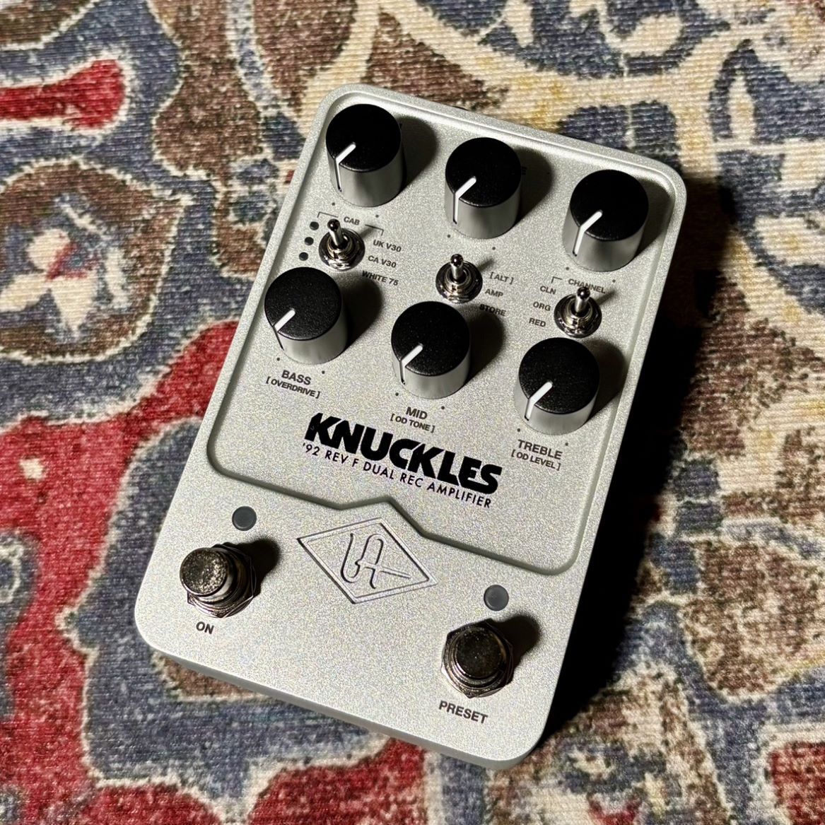 Universal Audio UAFX Knuckles '92 Rev F Dual Rec Amplifier アンプシミュレーター デュアルレクチ（新品/送料無料）【楽器検索デジマート】