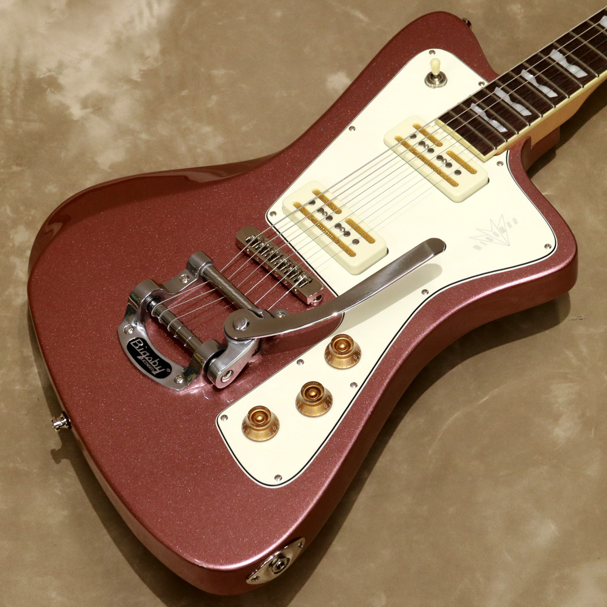 Baum Guitars Wingman - W with Tremolo, Burgundy Mist（新品/送料無料）【楽器検索デジマート】