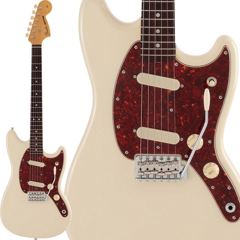 Fender CHAR MUSTANG (Olympic White/Rosewood)【特価】（新品特価）【楽器検索デジマート】