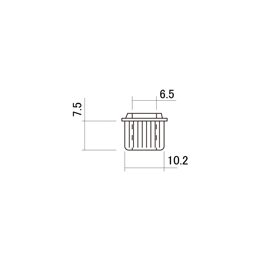 SCUD スカッド BU-CBHN コンバージョンブッシュ ギター用ペグブッシュ ニッケル 6個入り（新品/送料無料）【楽器検索デジマート】
