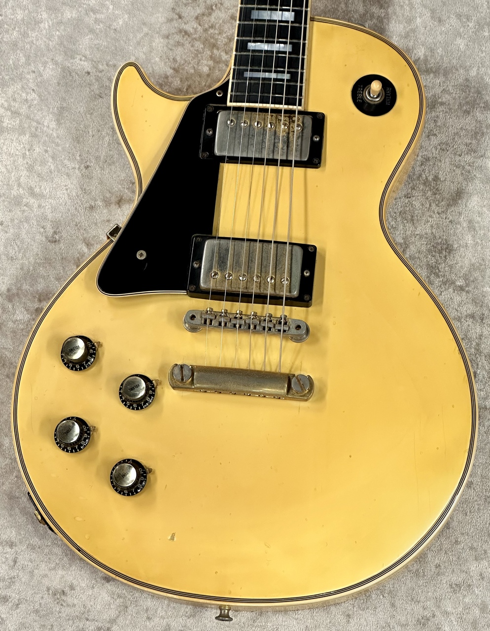 Gibson Les Paul Custom "Left Hand" White 1974年製Vintage【4.52kg】【G-CLUB ...