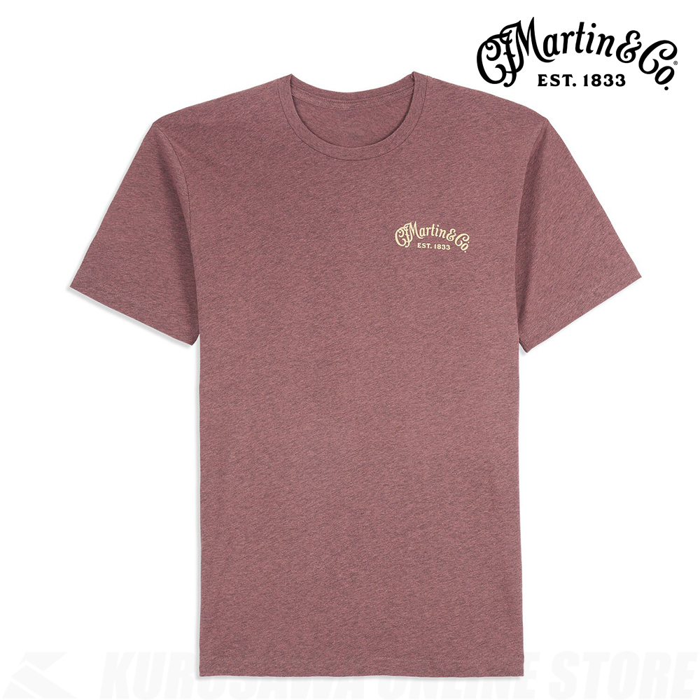 Martin KEYSTONE T-SHIRT/Mサイズ[18CM0235M]【マーティンギター・公式グッズ取扱店】（新品）【楽器検索デジマート】