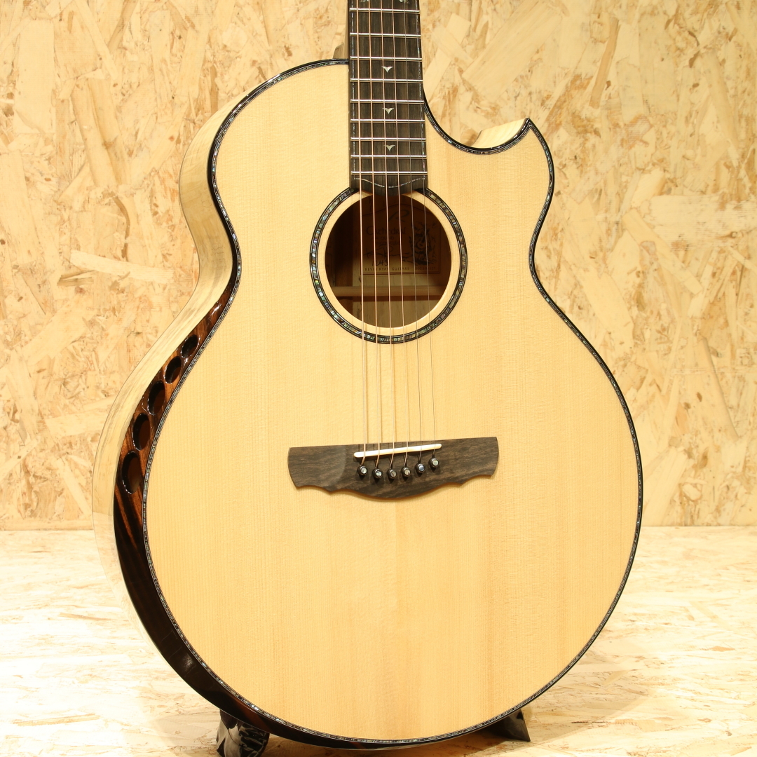 Ryan Guitars(Kevin Ryan) Cathedral Grand Fingerstyle Adirondack Spruce ...