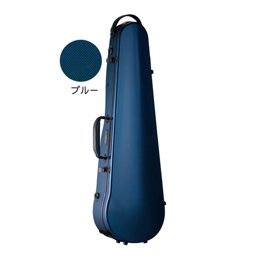 Carbon Mac Carbon Mac CFV-2 スリム BLU ブルー 【軽量かつ頑丈なバイオリン用カーボンファイバー製ケース】（新品 ...