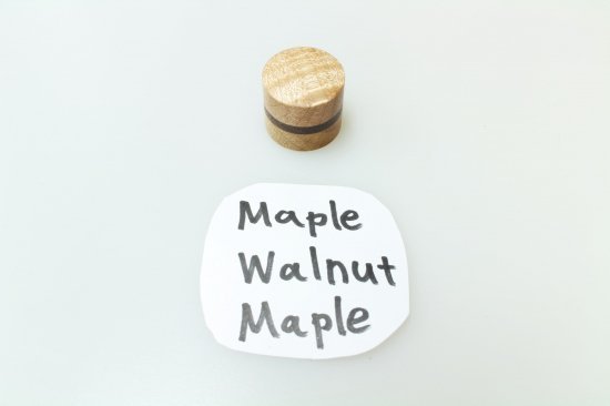 TRK KNOBS Ken Smith Woods maple / walnut / maple（新品/送料無料）【楽器検索デジマート】
