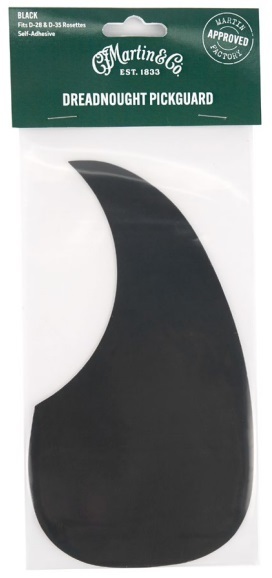 Martin 18PG0001 Dreadnought Styled Pickguard BLACK Martin Genuine Parts ...
