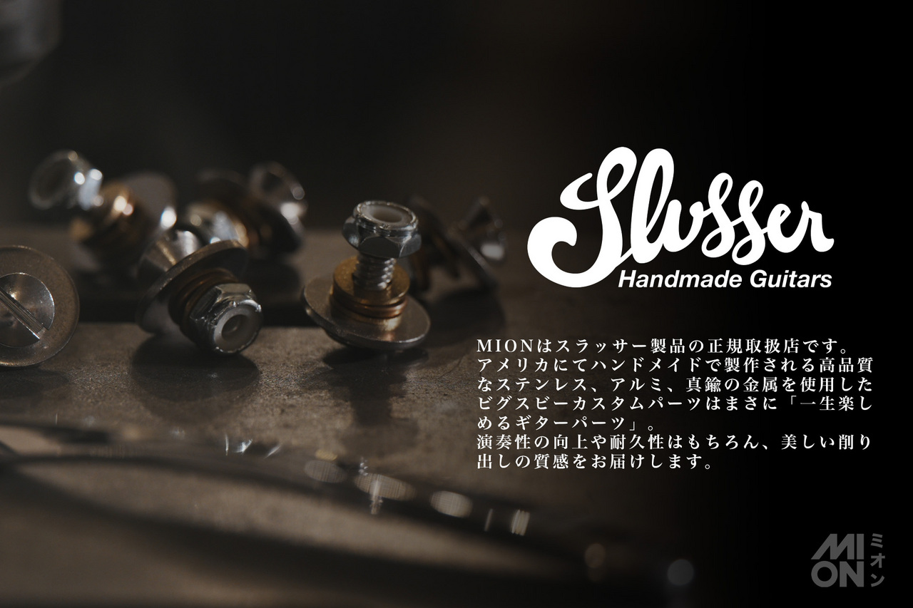 Slusser Handmade Guitars Retrofit Custom Saddles (テレキャスター用・カスタムパーツ)（新品 ...
