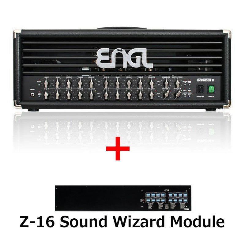 ENGL ENGL Invader II [E642/2] Blackout [100W/KT77] + Z-16 Sound Wizard ...