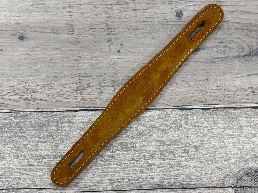 Blue Bell Straps Handle Strap Whisky suede leather ギターアンプ用レザーハンドル（新品/送料 ...