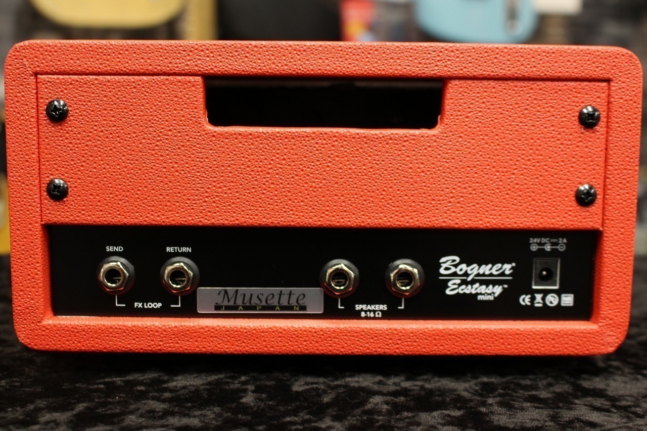 Bogner 【箱ヨレ特価】 Ecstasy Mini Head Custom Color Red Tolex / Black Grill ...