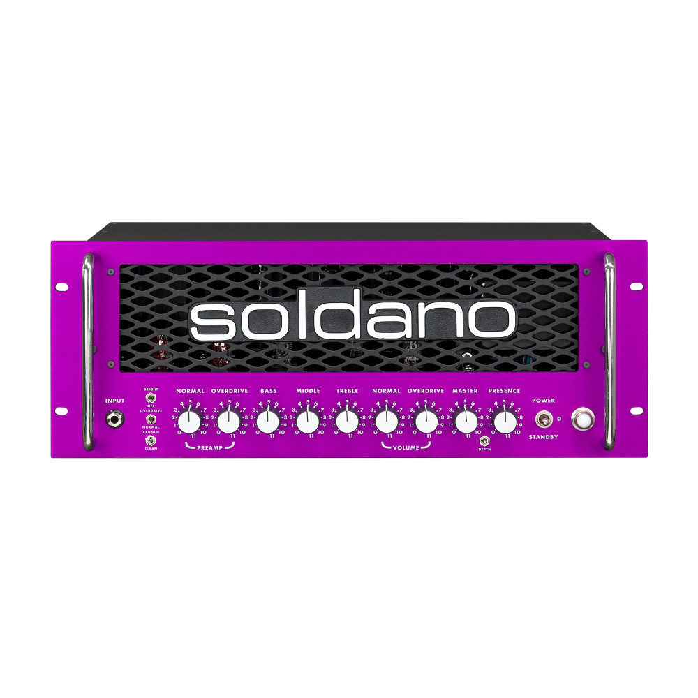 Soldano SLO-100R 2-Channel 100W All-Tube Rackmount Guitar Amp 真空管 ギター ...