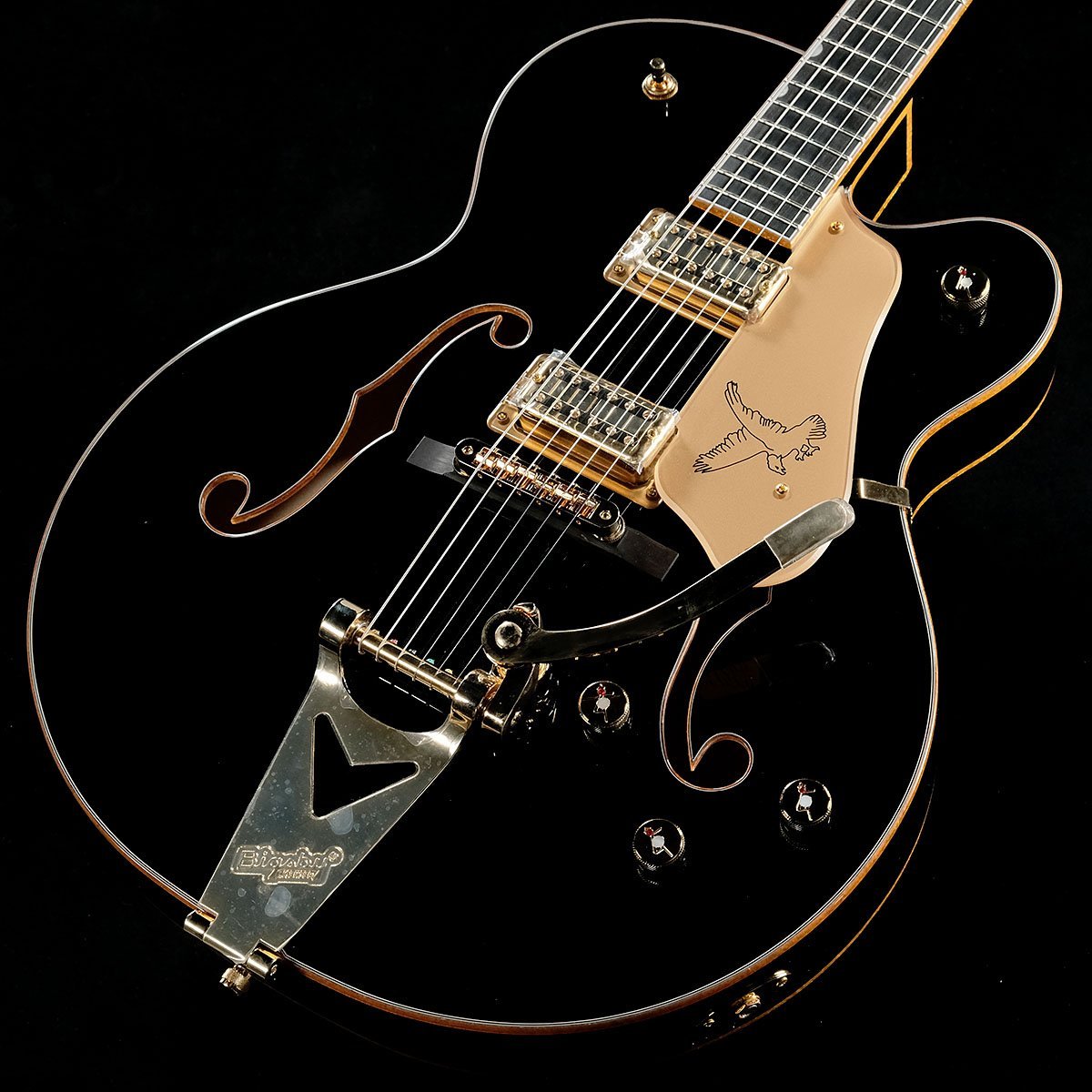Gretsch Synchromatic Falcon Hollow Body Single-Cut with Bigsby Black(重量 ...