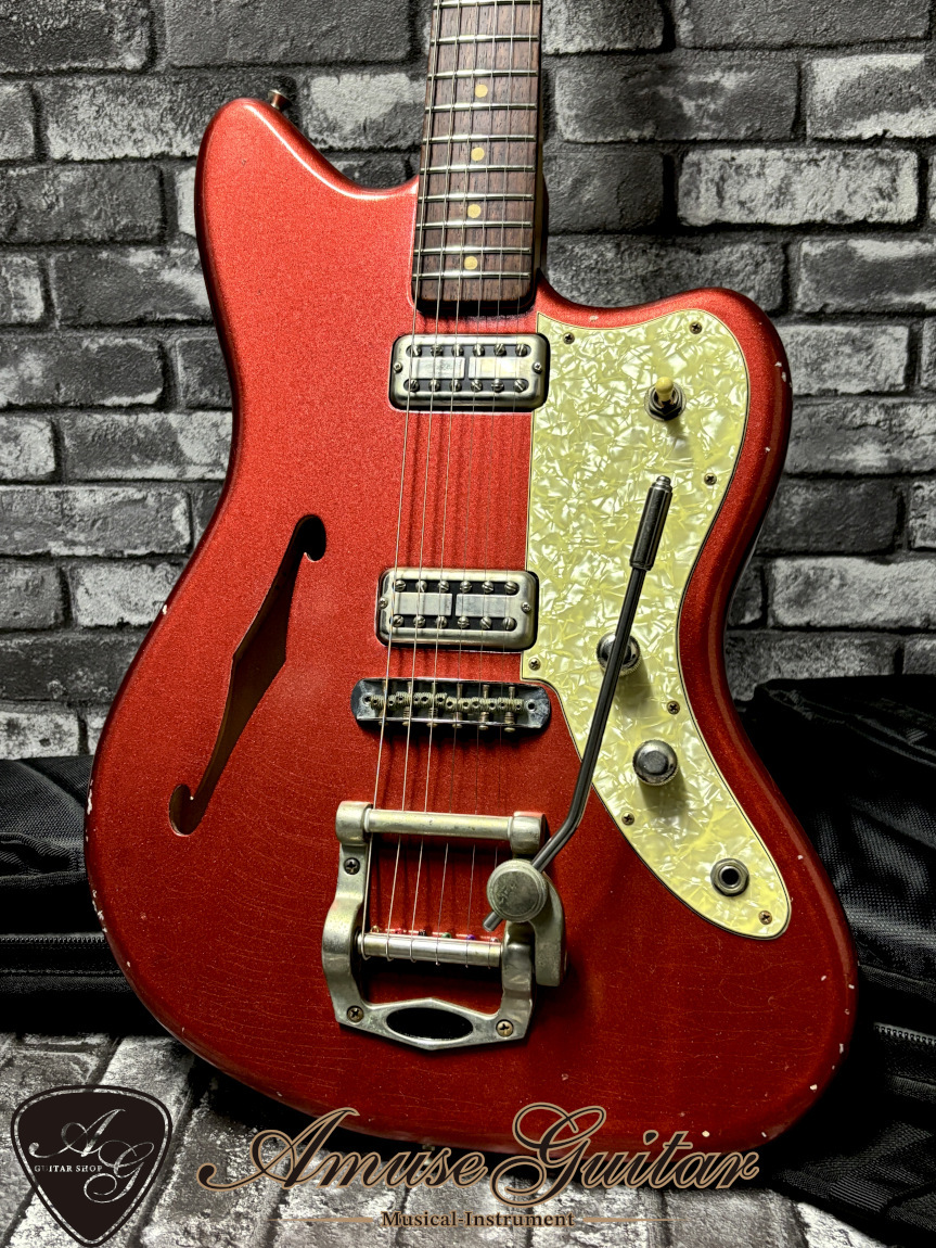 Rebel Relic Wrangler # Candy Apple Red 2022年製【Duesenberg G5 Tremolo】w ...